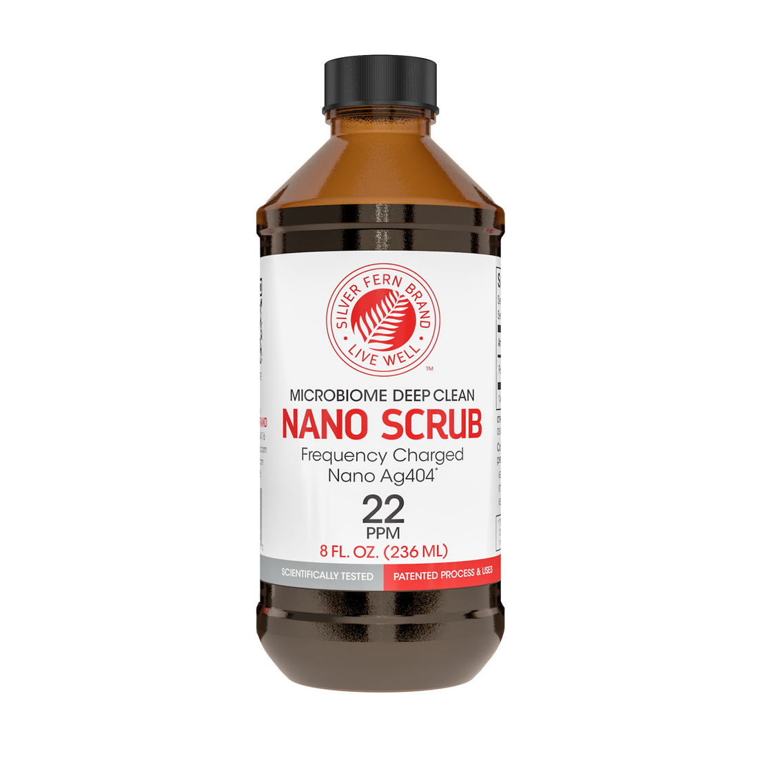 Nano Scrub - Silver 22PPM AG404 - Frequency Charged – Silver Fern™ Brand