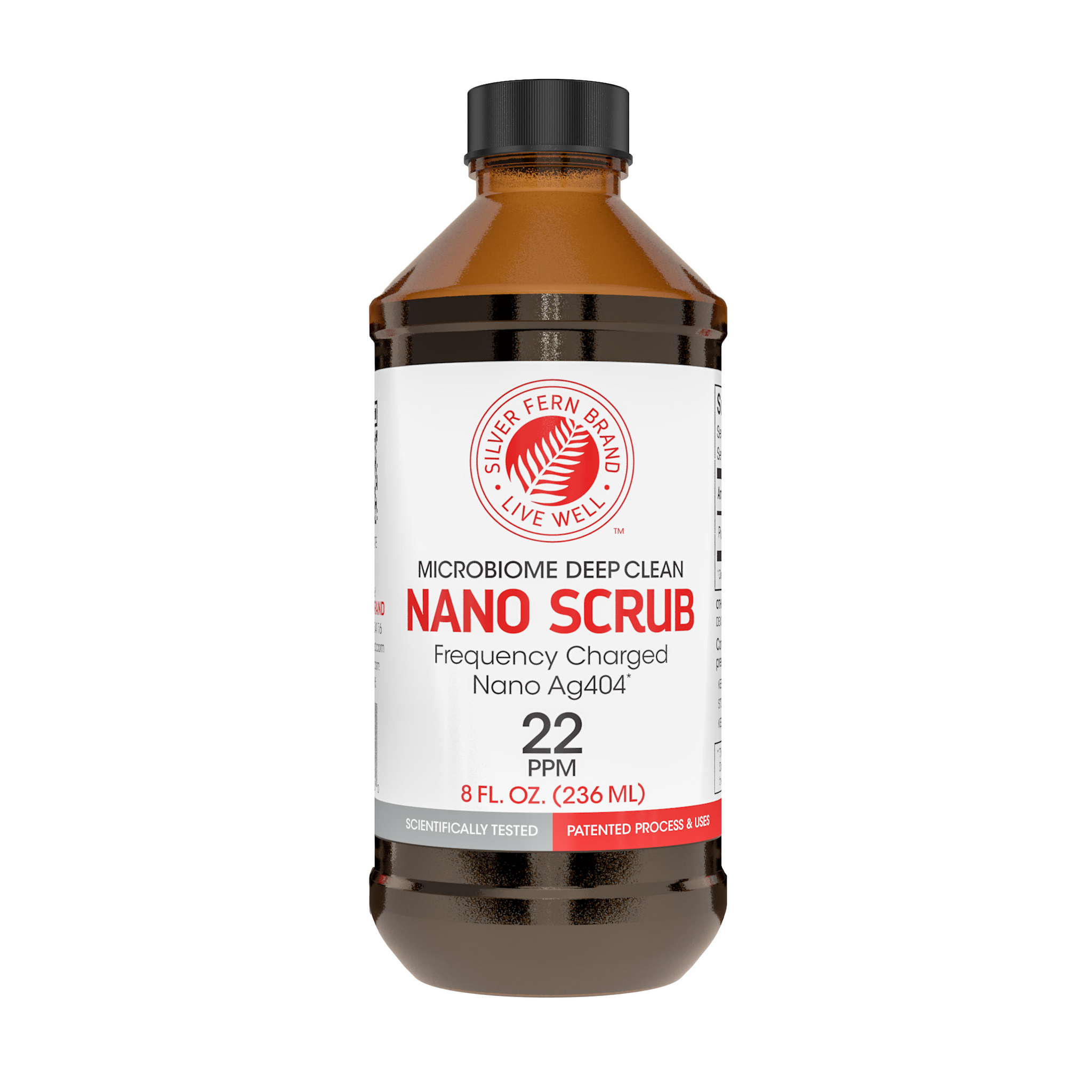 Nano Scrub - Silver 22PPM AG404 - Frequency Charged – Silver Fern™ Brand