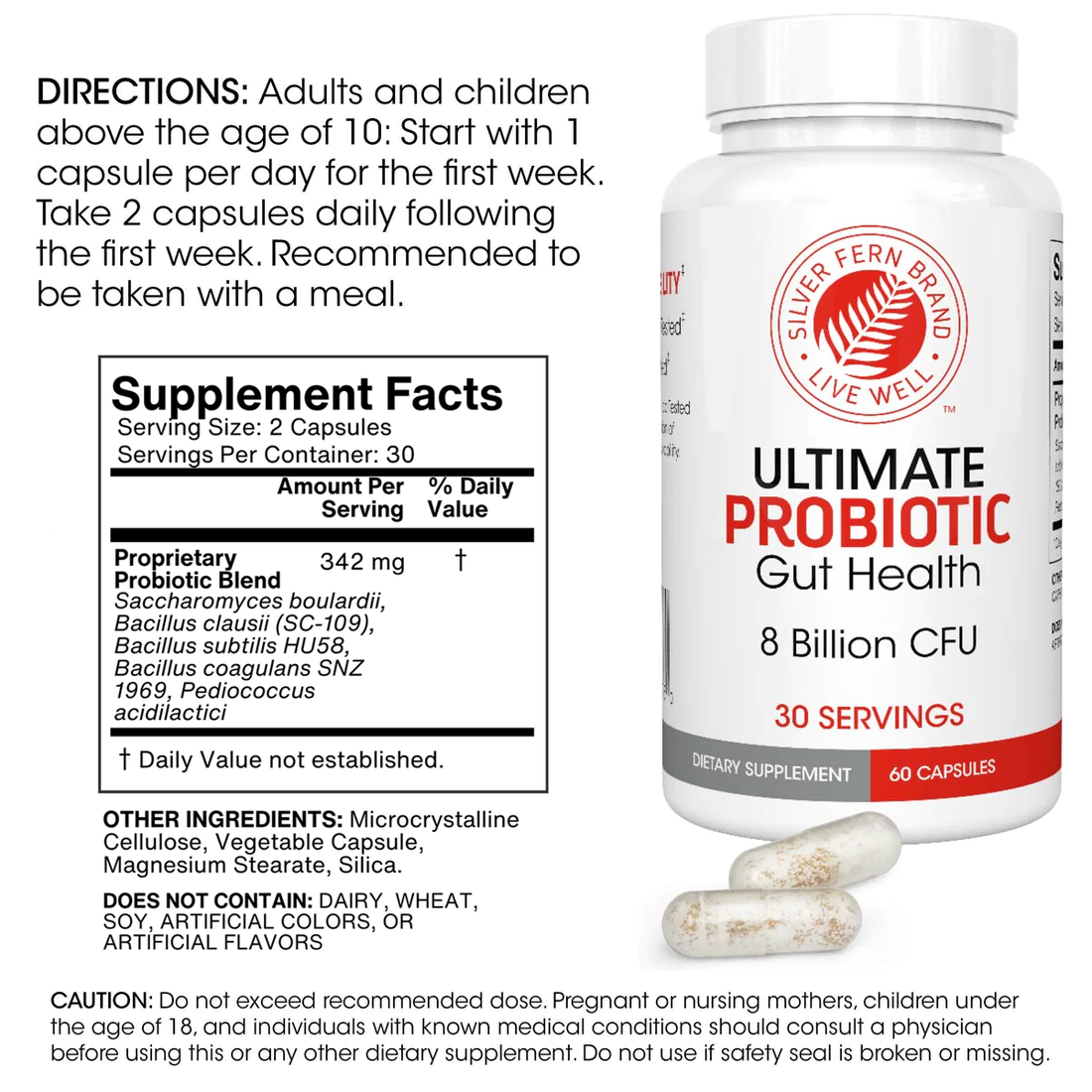 Probiotic Bundle by Silver Fern™ Brand | Kids & Adult Supplement