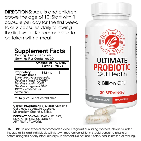 Probiotic Bundle by Silver Fern™ Brand | Kids & Adult Supplement
