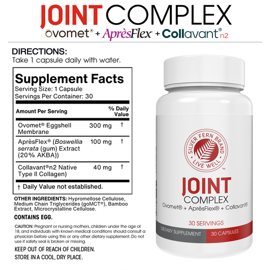 Joint Complex by Silver Fern™ Brand | Apresflex & Boswellia