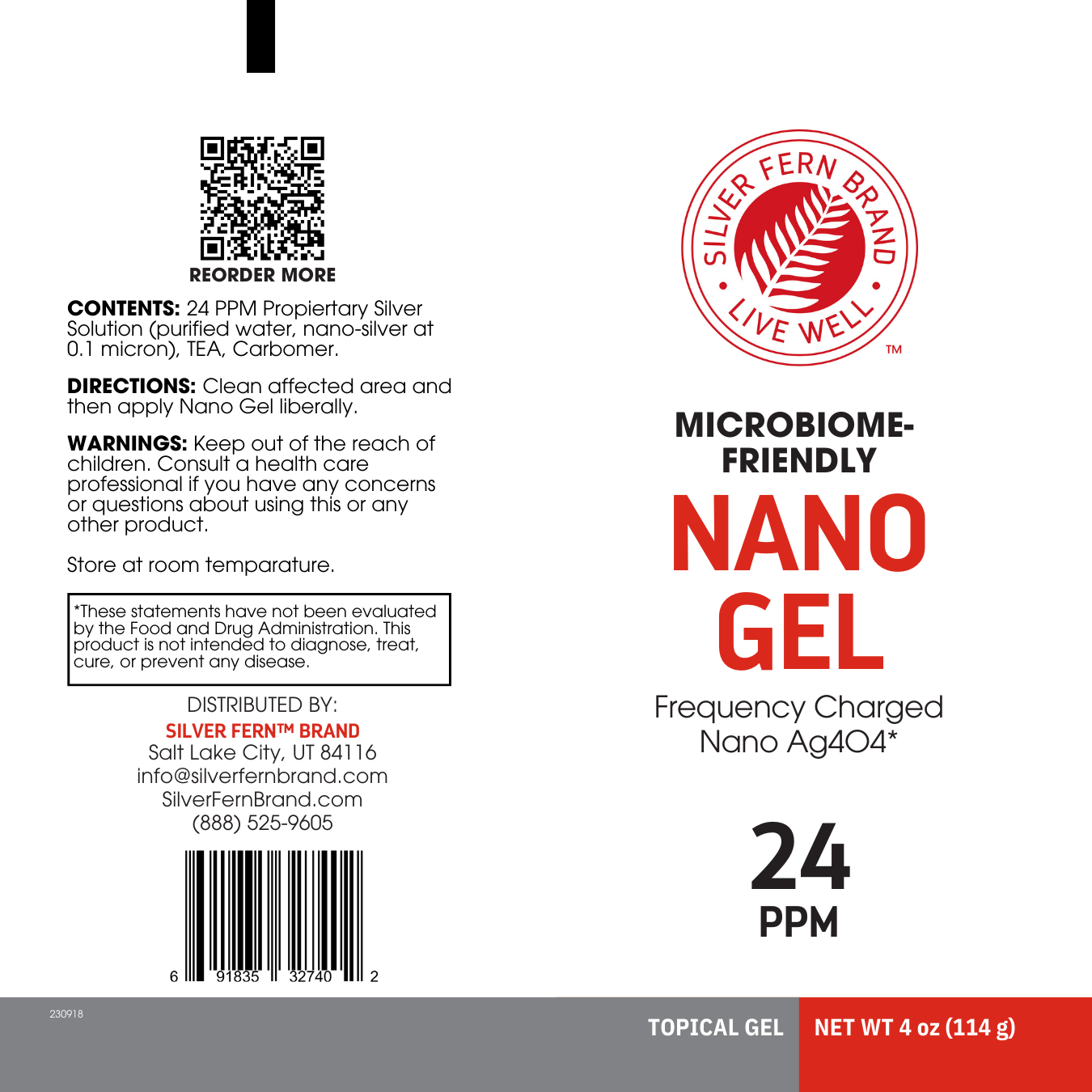 Nano Gel - Purified Silver 24 PPM AG404 - Frequency Charged – Silver ...