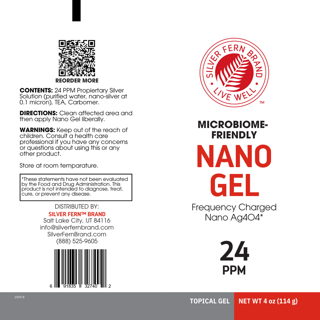 Nano Gel - Purified Silver 24 PPM AG404 - Frequency Charged – Silver ...