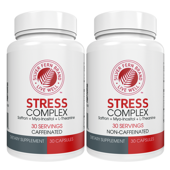 Stress Complex - With or Without Caffeine - Sleep, Mood, Anxiety, Plus ...