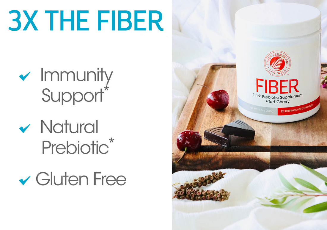 Tino Fiber | All Natural High Fiber Supplement: Daily,Soluble – Silver ...
