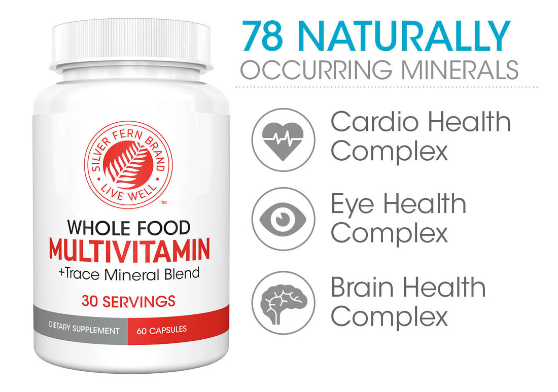 Whole Food Vitamin by Silver Fern™ Brand | Daily Supplement