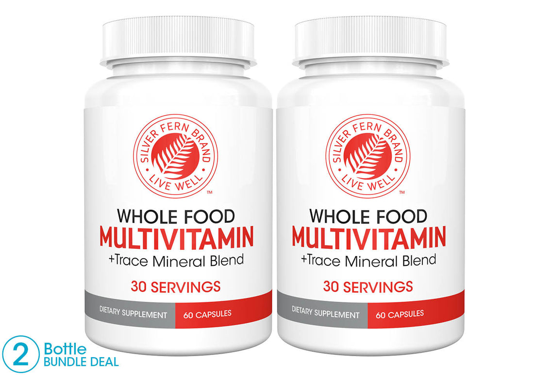 Whole Food Vitamin by Silver Fern™ Brand | Daily Supplement
