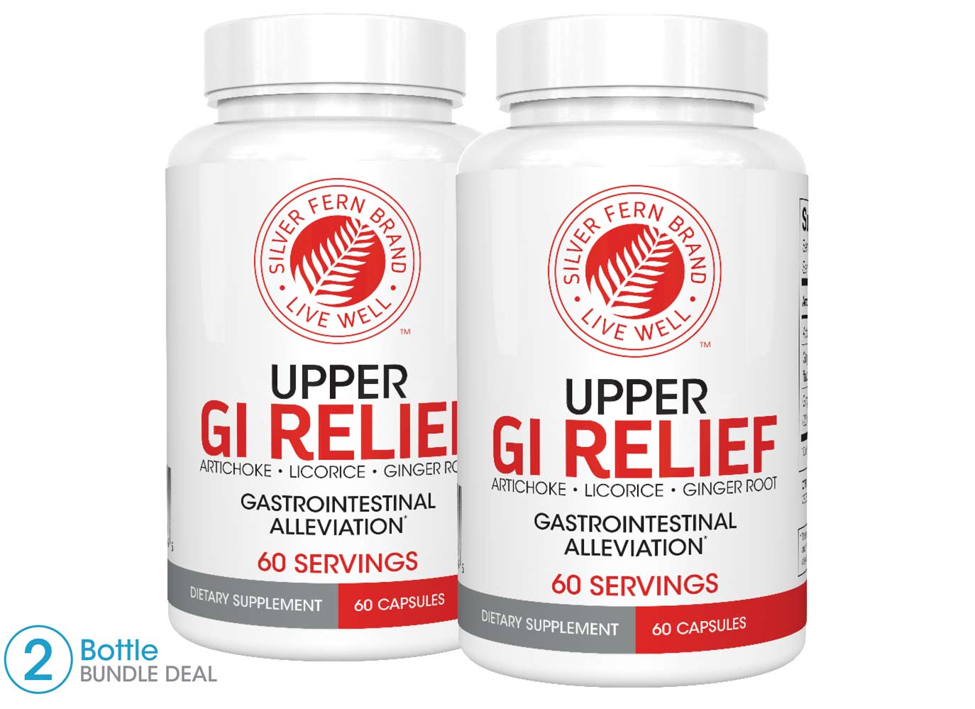 Upper GI Relief - Fight Acid Reflux, Gas, Bloating, Indigestion & More ...