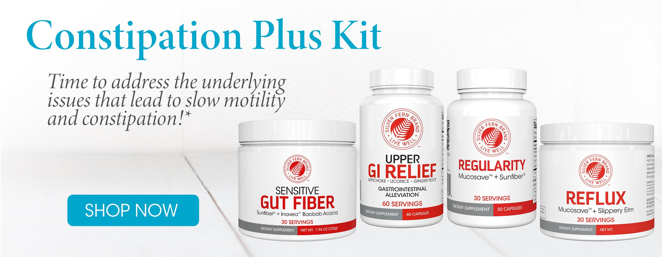 Constipation Plus Kit - original constipation kit – Silver Fern™ Brand